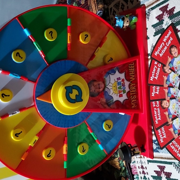 ryans world | Toys | Ryans World Wheel Of Fortune | Poshmark